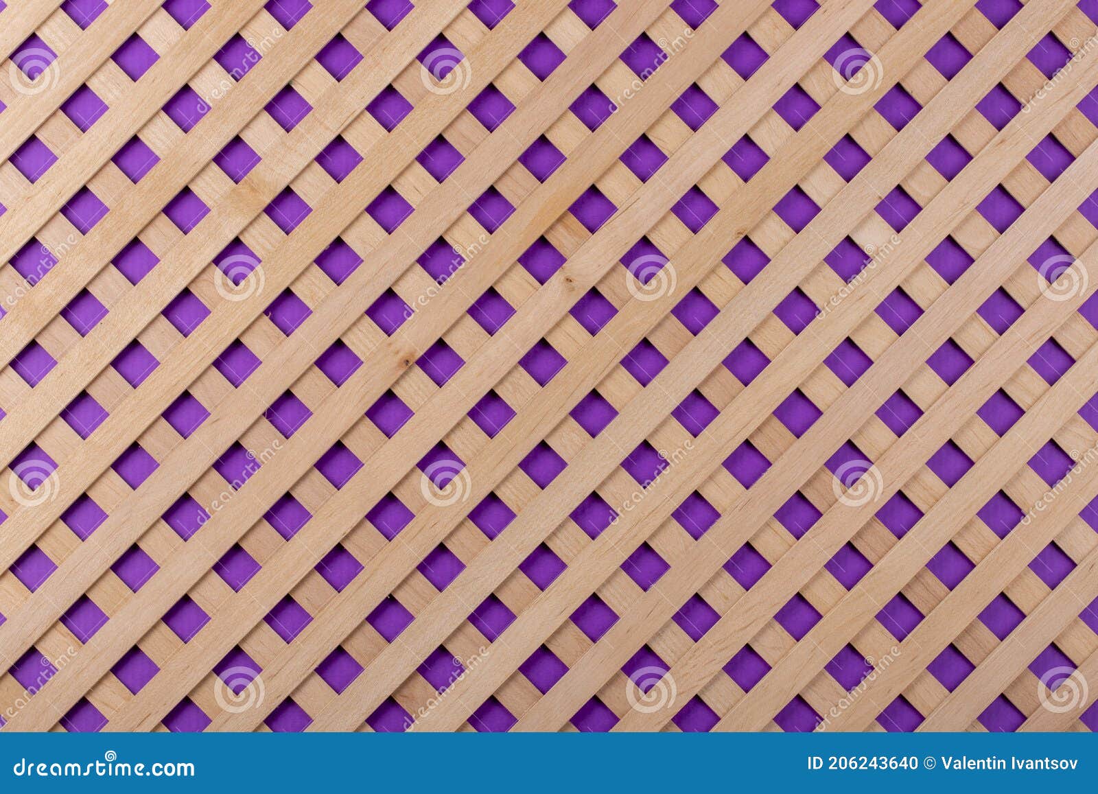 Texture of Decorative Wooden Lattice with Colored Background Stock ...