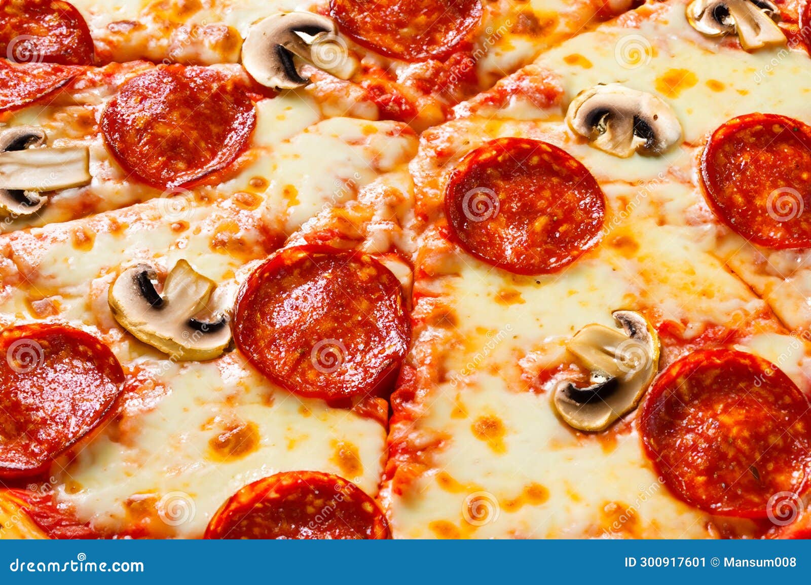 The Texture of a Delicious Italian Pizza with Cheese and Spices Stock ...