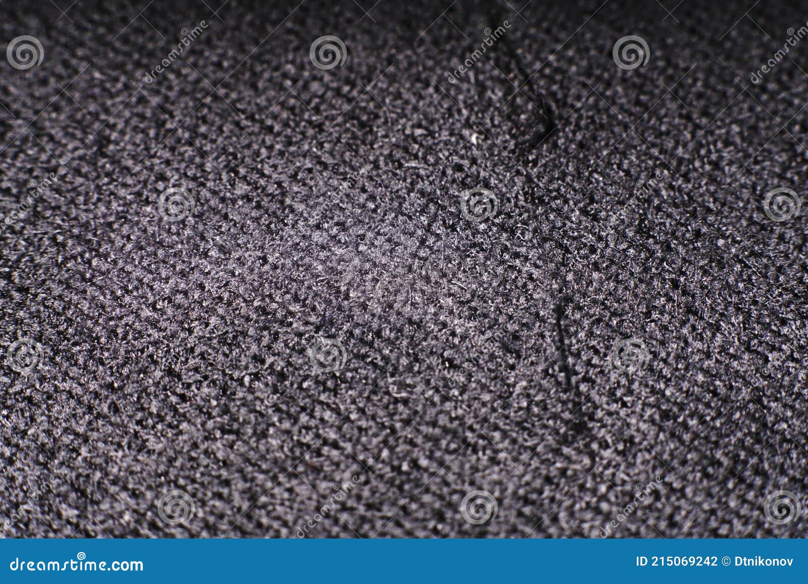 The Texture of a Dense Dark Fabric with a Protruding Thread Stock Photo ...