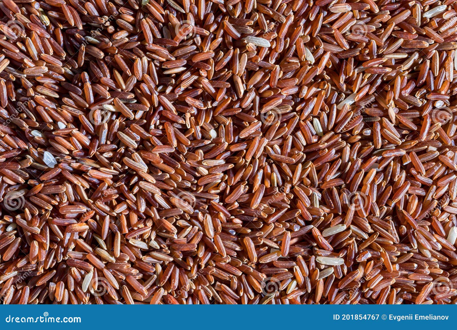 Texture Des Grains De Riz Cru Rouge Image stock - Image du ingrédient ...