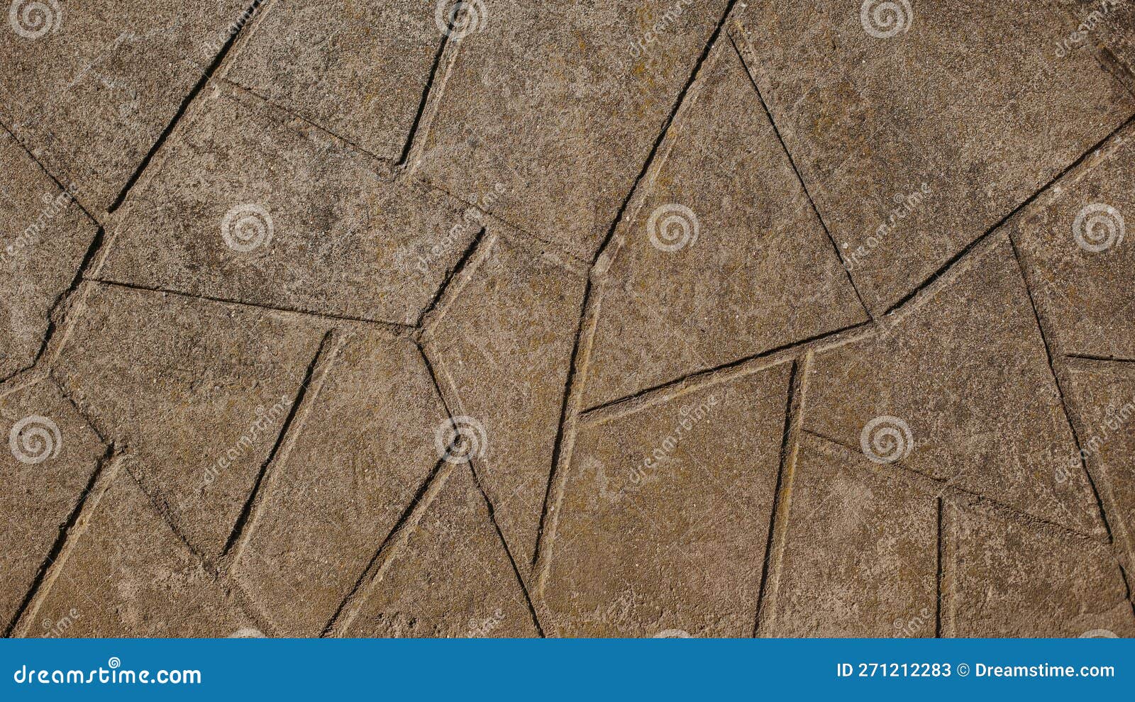 Texture of Designer Concrete Facade with Triangles Stock Image - Image ...