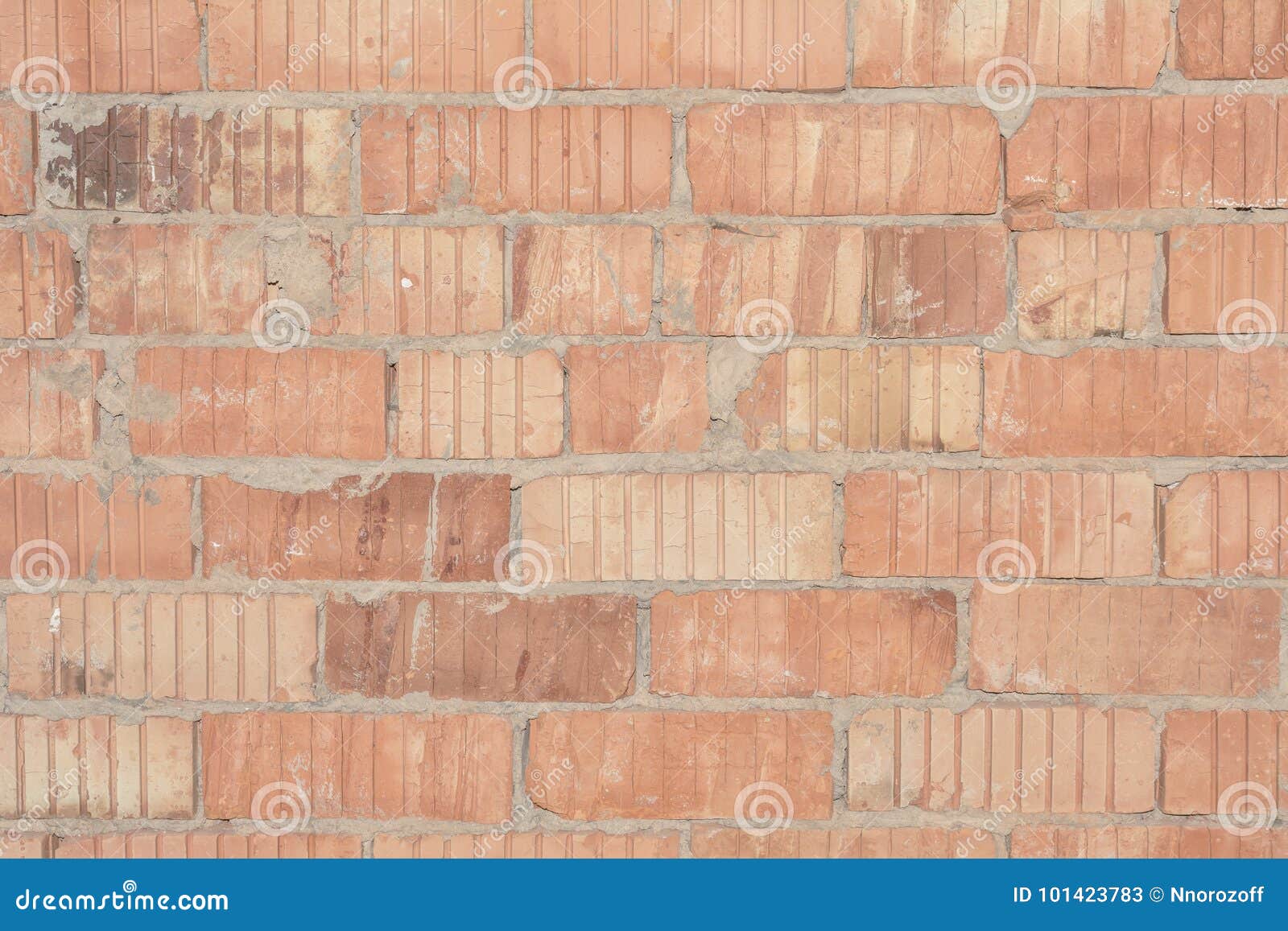 Texture of the Destroyed Brick Wall Stock Image - Image of dirty ...
