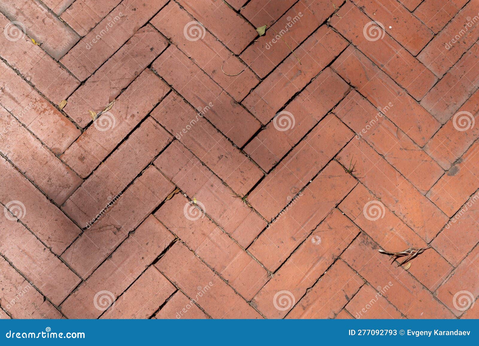 Texture and Detail of a Brick Footpath Stock Image - Image of worn, building: 277092793