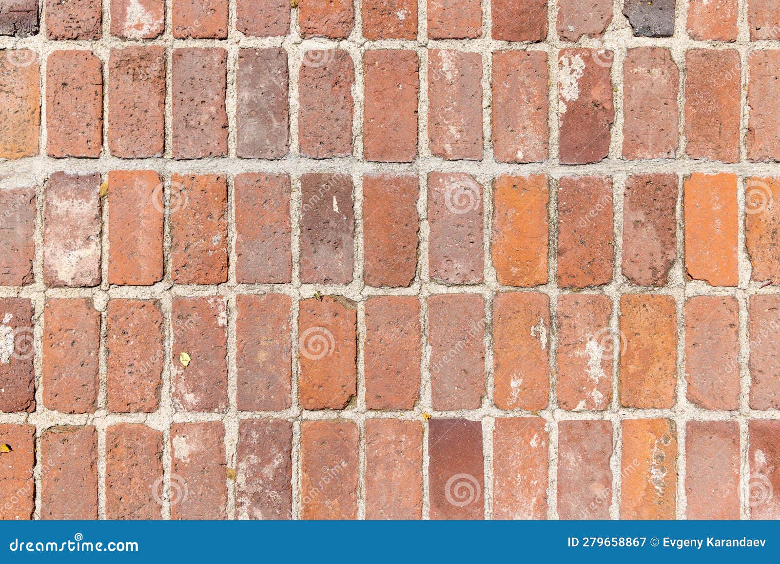 Texture and Detail of a Brick Footpath Stock Image - Image of ...