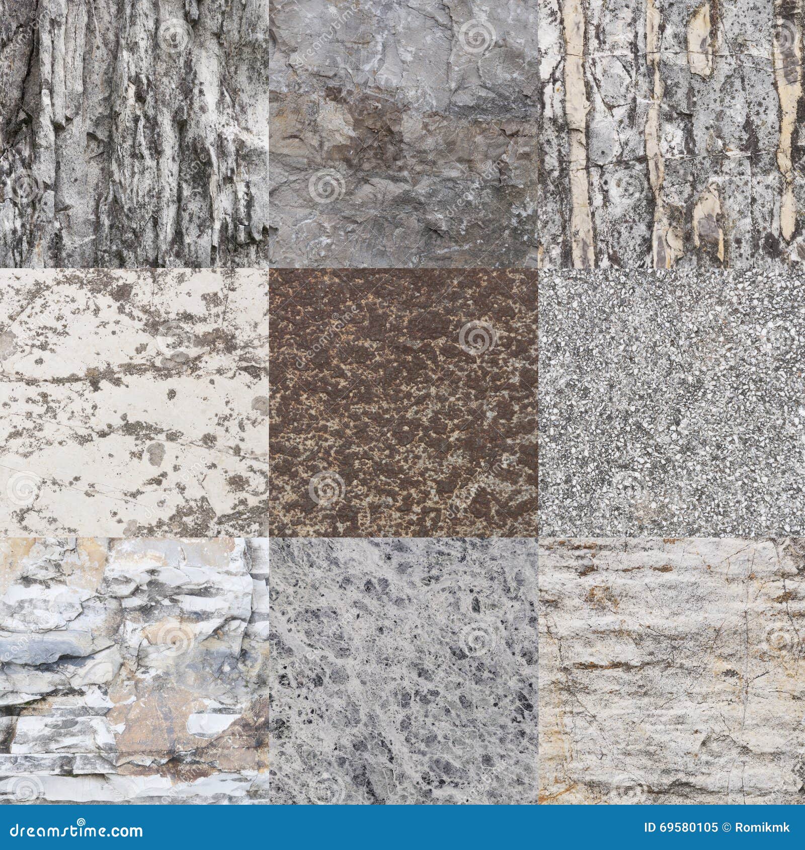 Texture of Different Kinds of Stones Stock Image - Image of stone ...