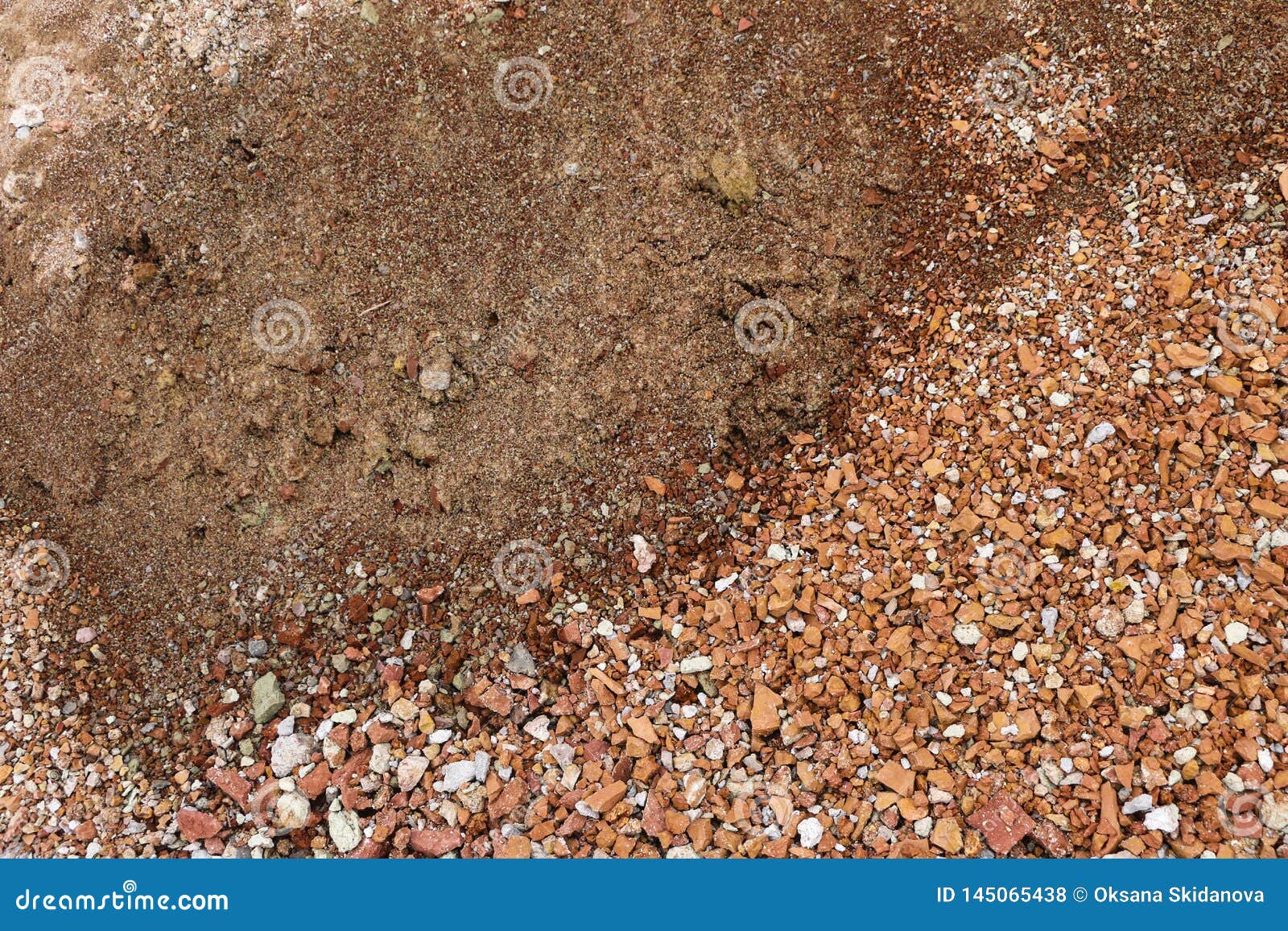 Texture of Different Layers of Clay Underground in Clay Quarry after ...