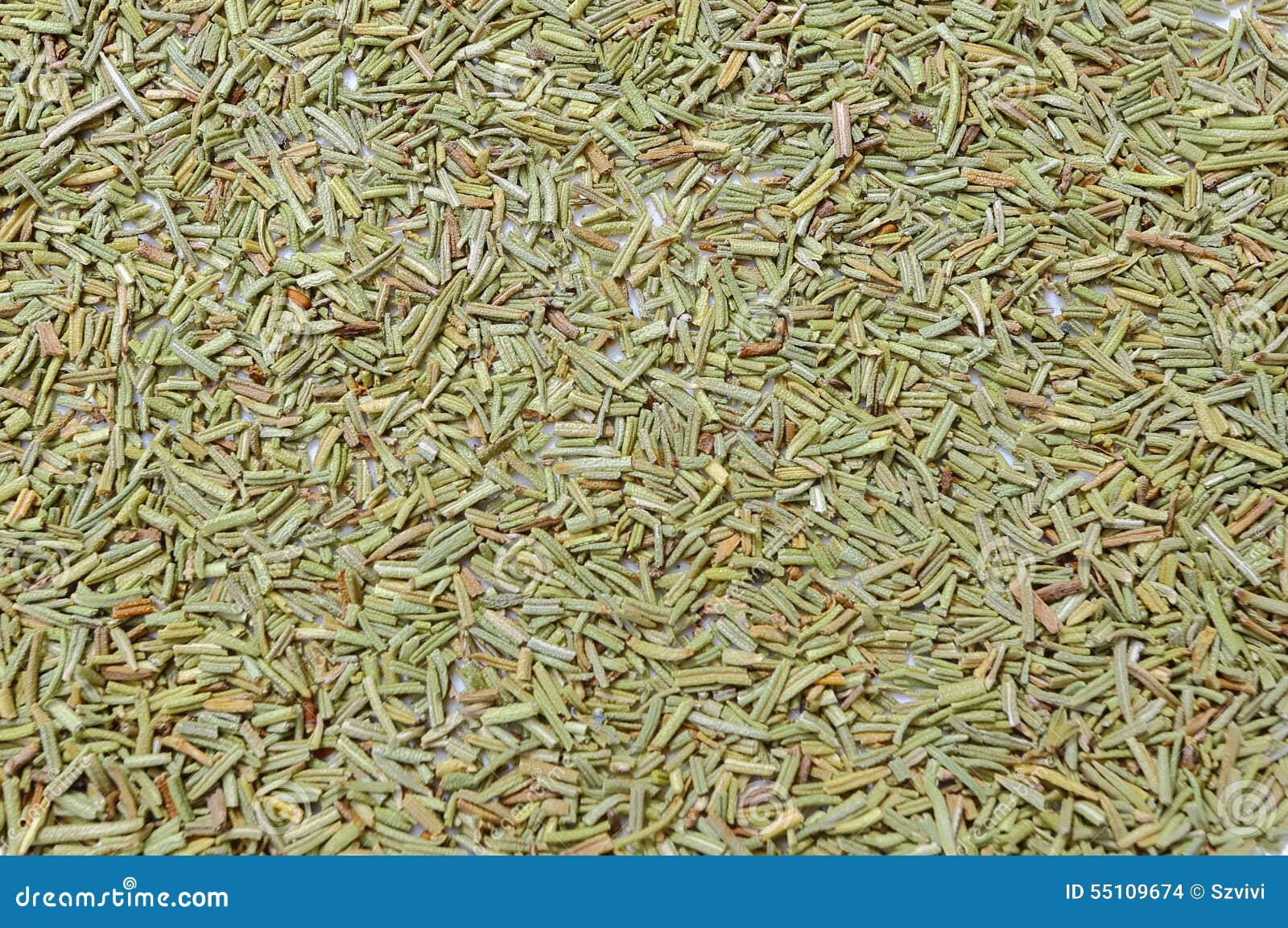 Texture of dried rosemary stock photo. Image of spice - 55109674
