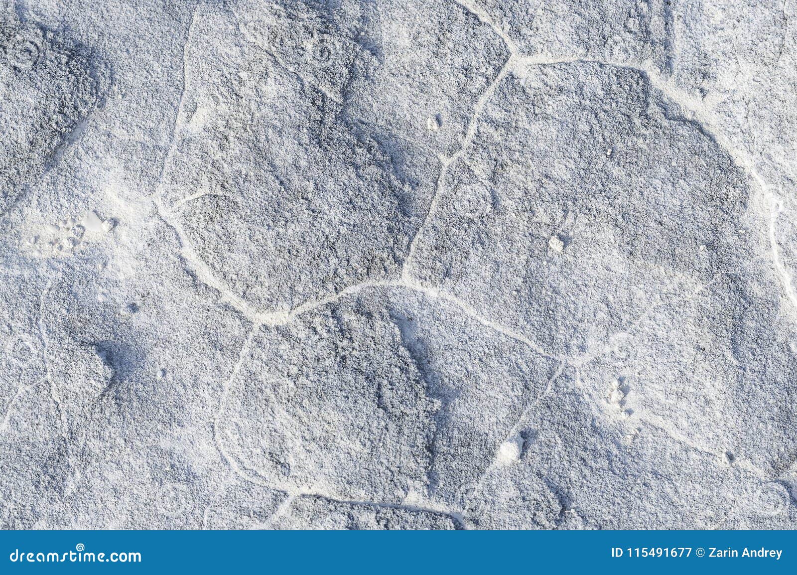 The Texture of the Dried Salt Turned into a Stone Stock Image - Image ...