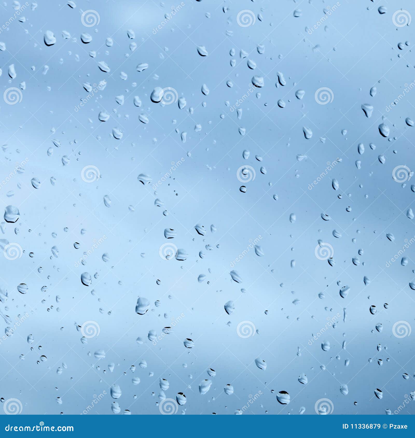 Texture from Droplets of Rain Water Stock Image - Image of fresh ...
