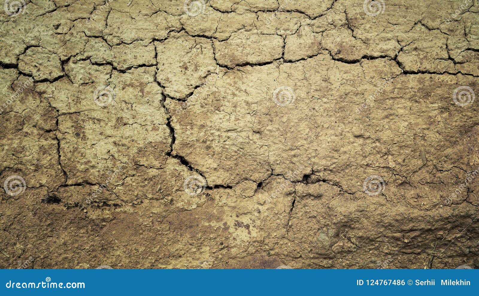 Texture of an dry clay stock photo. Image of pattern - 124767486