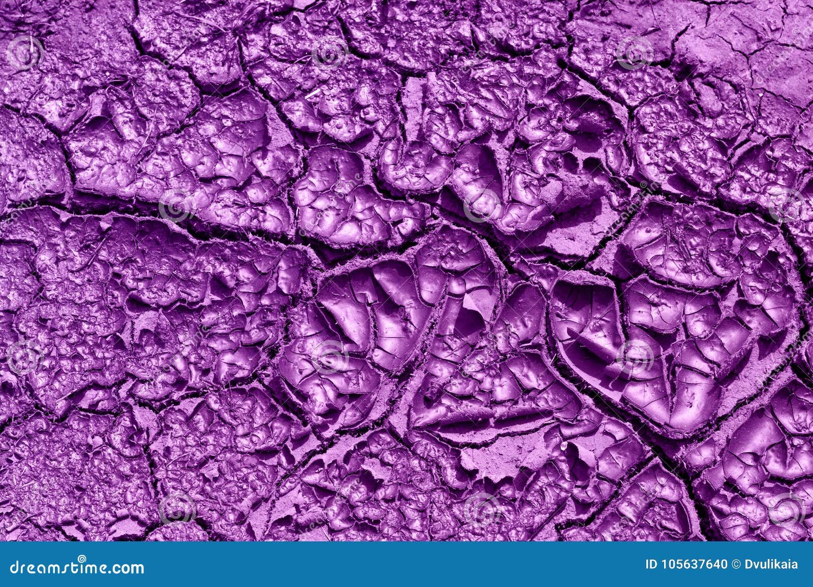 Texture of a Dry Ground Painted in Purple Stock Photo - Image of pink ...