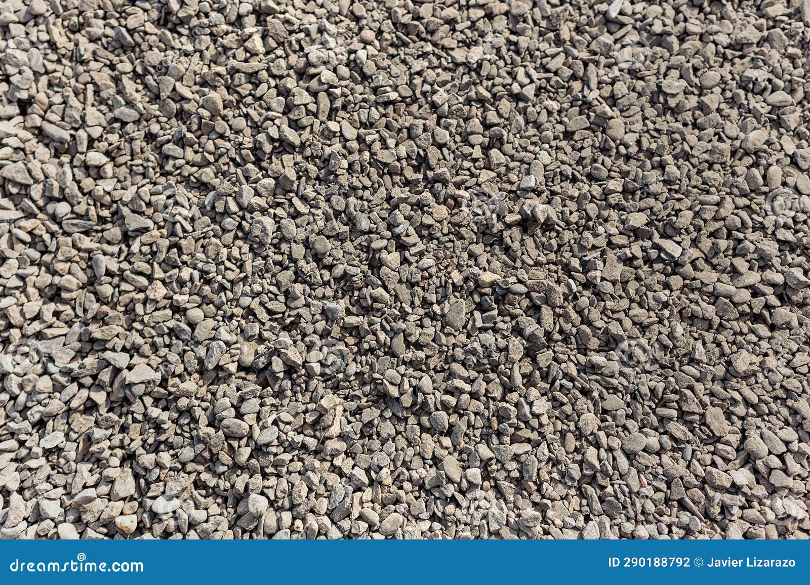 Texture of Dry and Selected Concrete Aggregate Granite Gravel Stock ...