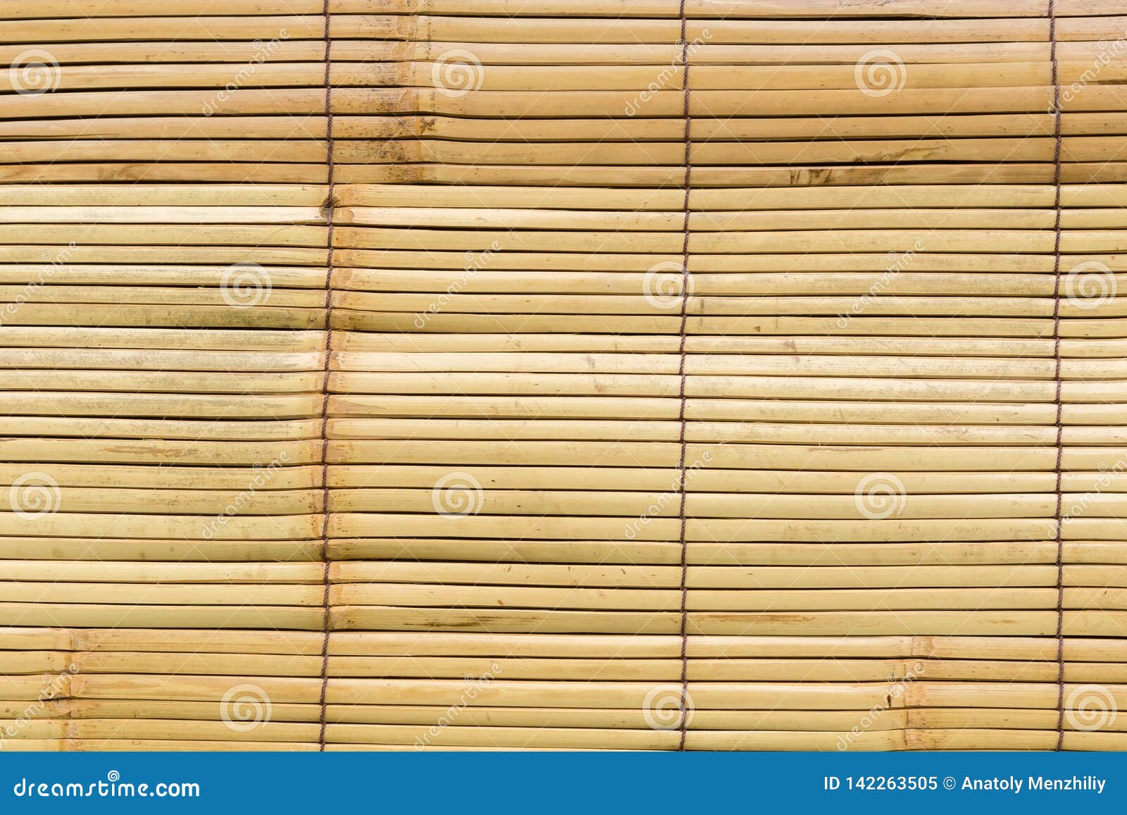 Texture of the Durty Bamboo Curtain. Stock Image - Image of fence ...