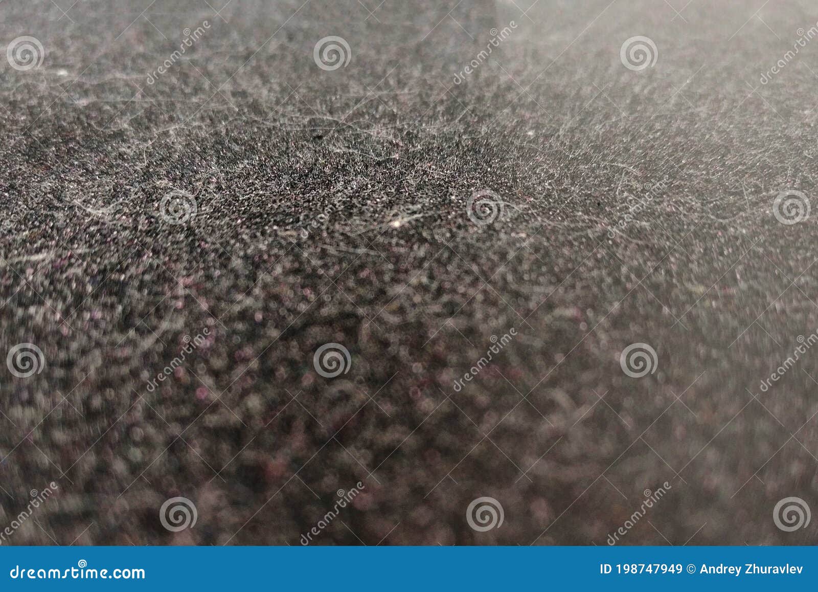Texture of a Dusty Surface on a Dark Background, Close-up Stock Image ...