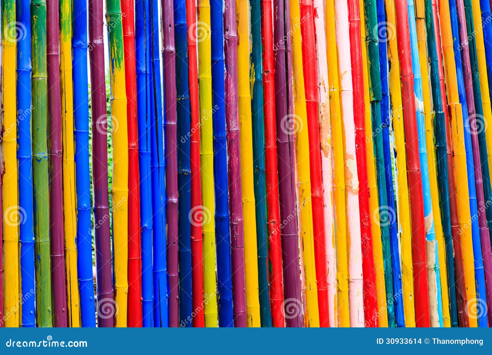 Texture of Dyed Bamboo Sticks Stock Photo - Image of renewable, bamboo ...