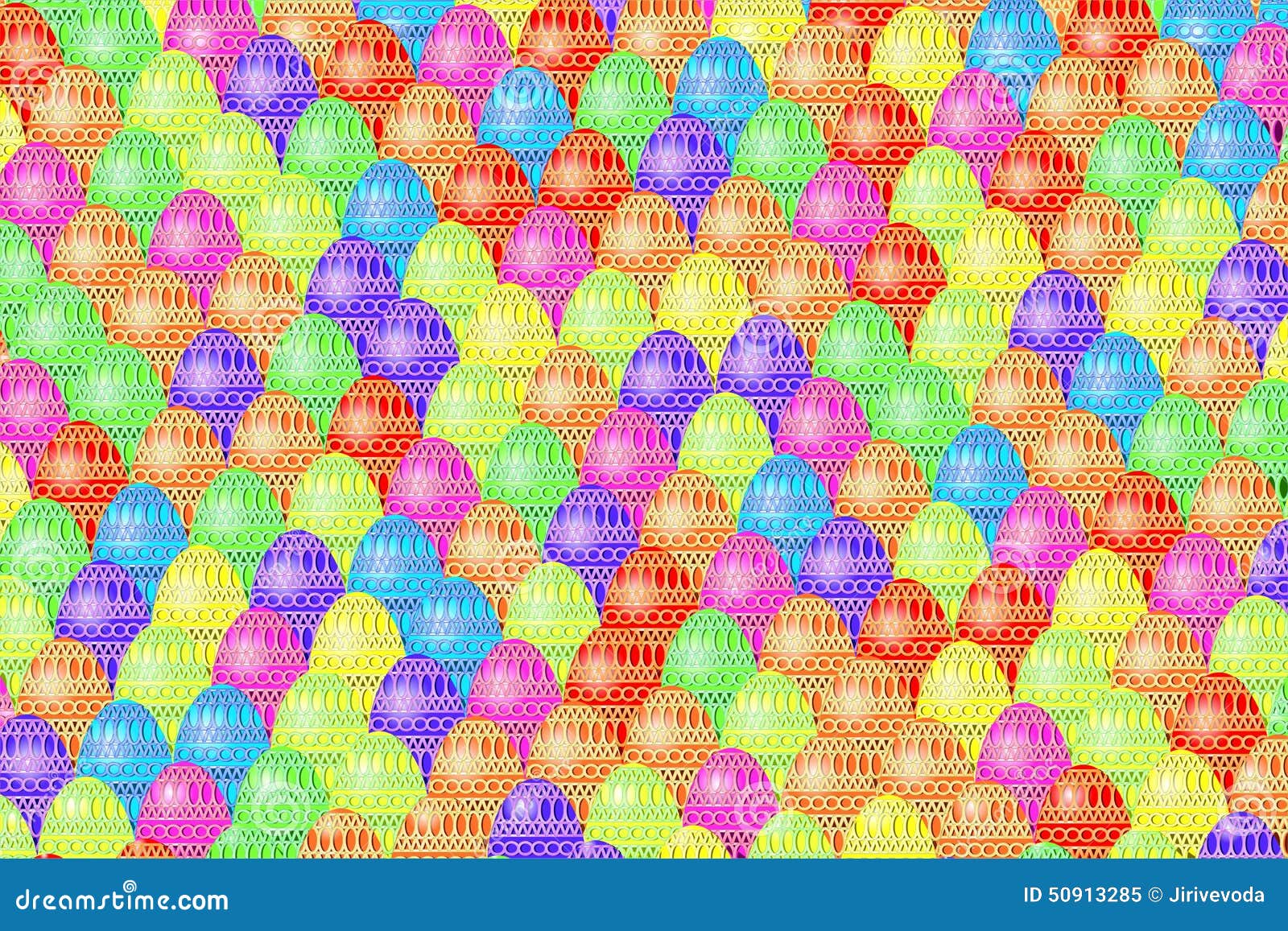 Texture of Easter eggs stock vector. Illustration of april - 50913285
