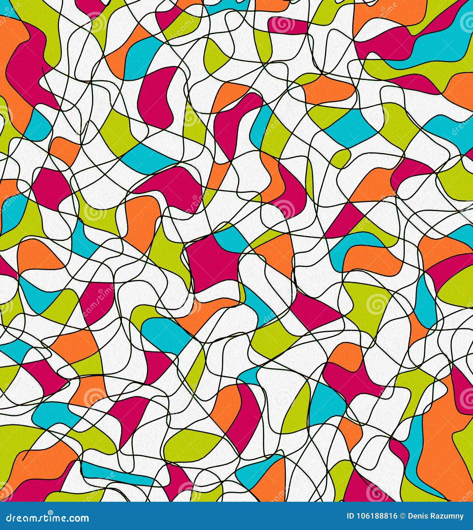 Texture with Colored Elements Stock Illustration - Illustration of ...