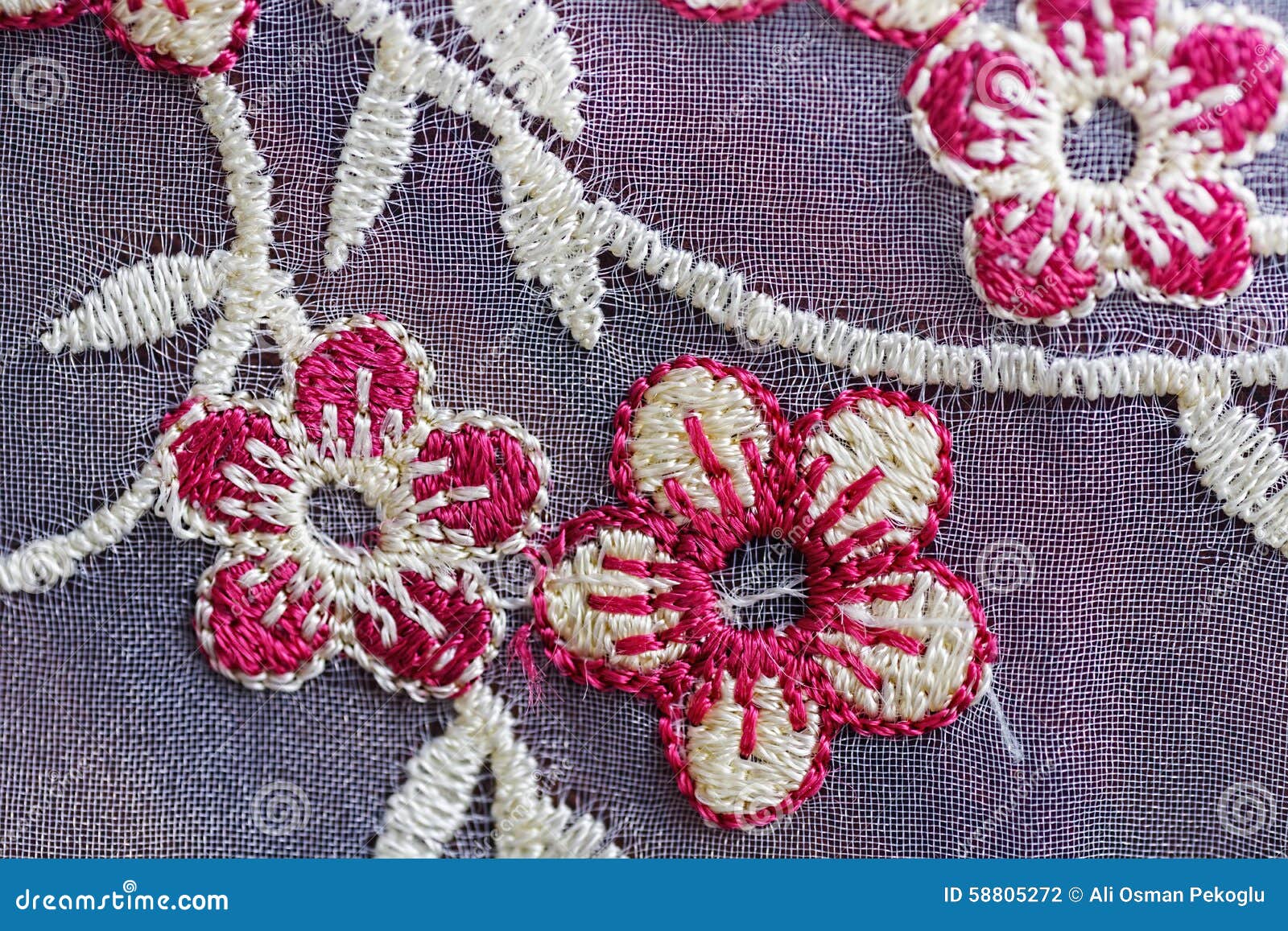 Texture embroidery stock photo. Image of cloth, element - 58805272
