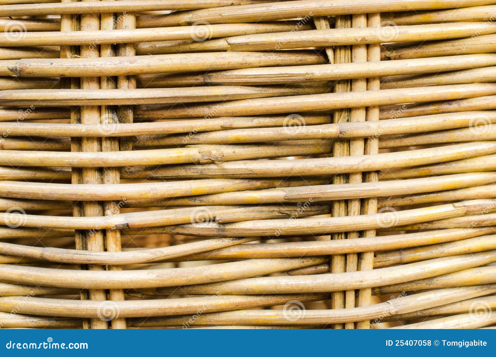 Texture en bois de rotin photo stock. Image du brun, intérieur - 25407058