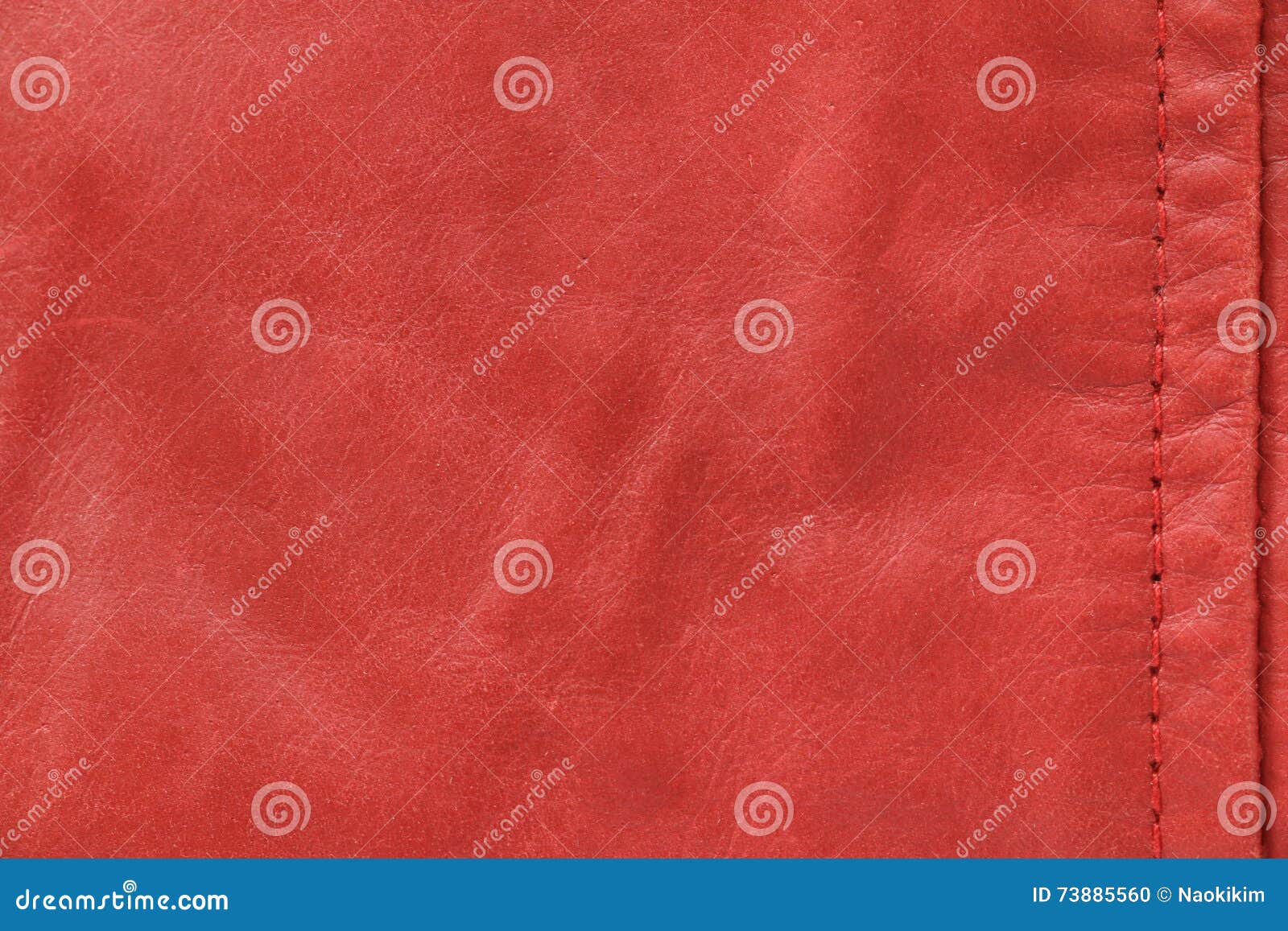 Texture En Cuir Rouge Avec La Couture Photo stock - Image du livre ...
