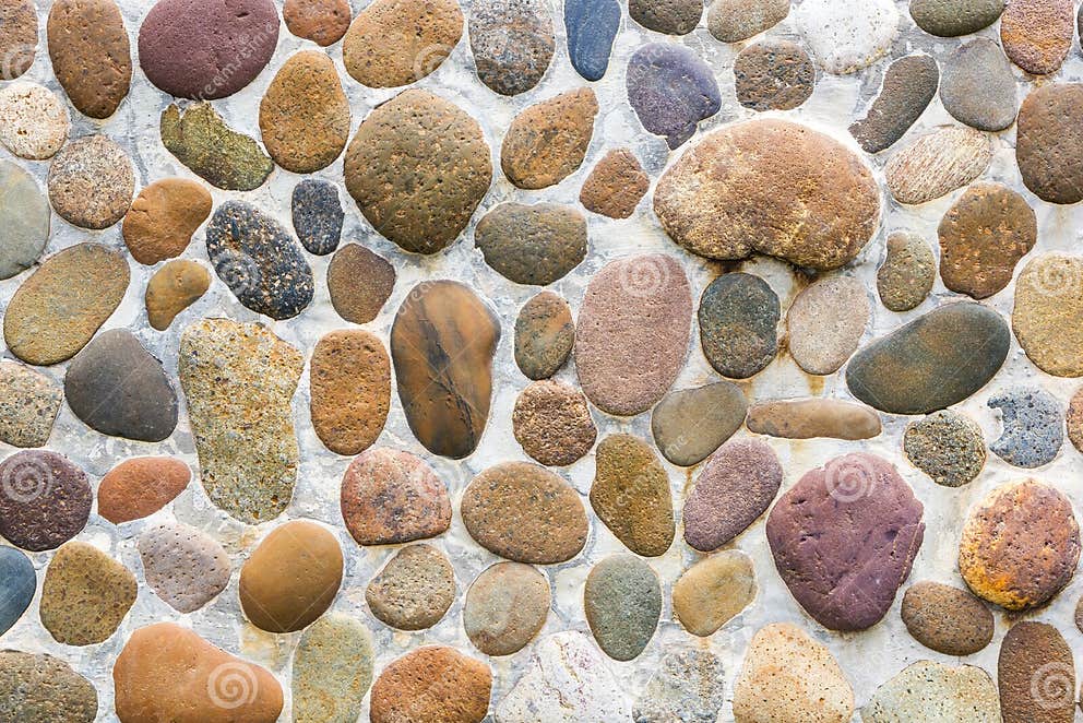 Texture En Pierre De Carrelage De Caillou Image stock - Image du granit ...