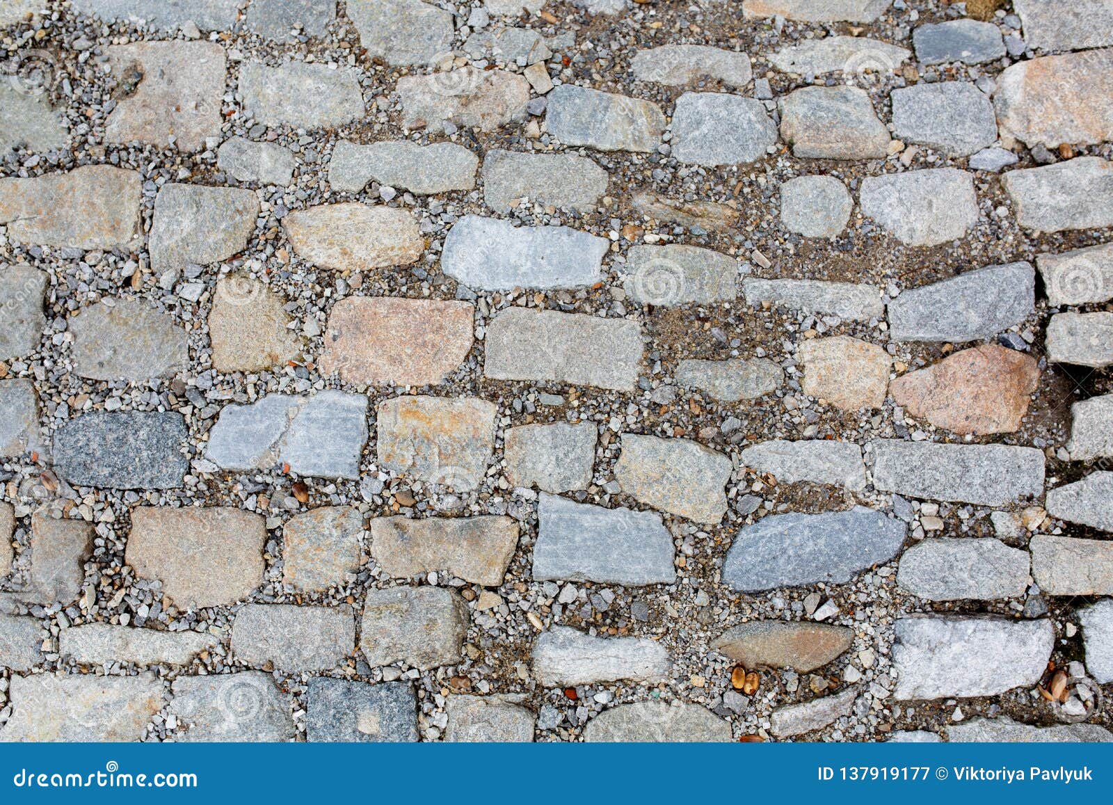 Texture En Pierre De Route Avec Le Gravier Image stock - Image du pavez ...