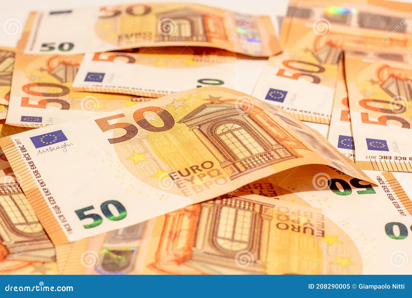 Texture euro banknote stock image. Image of banknote - 208290005