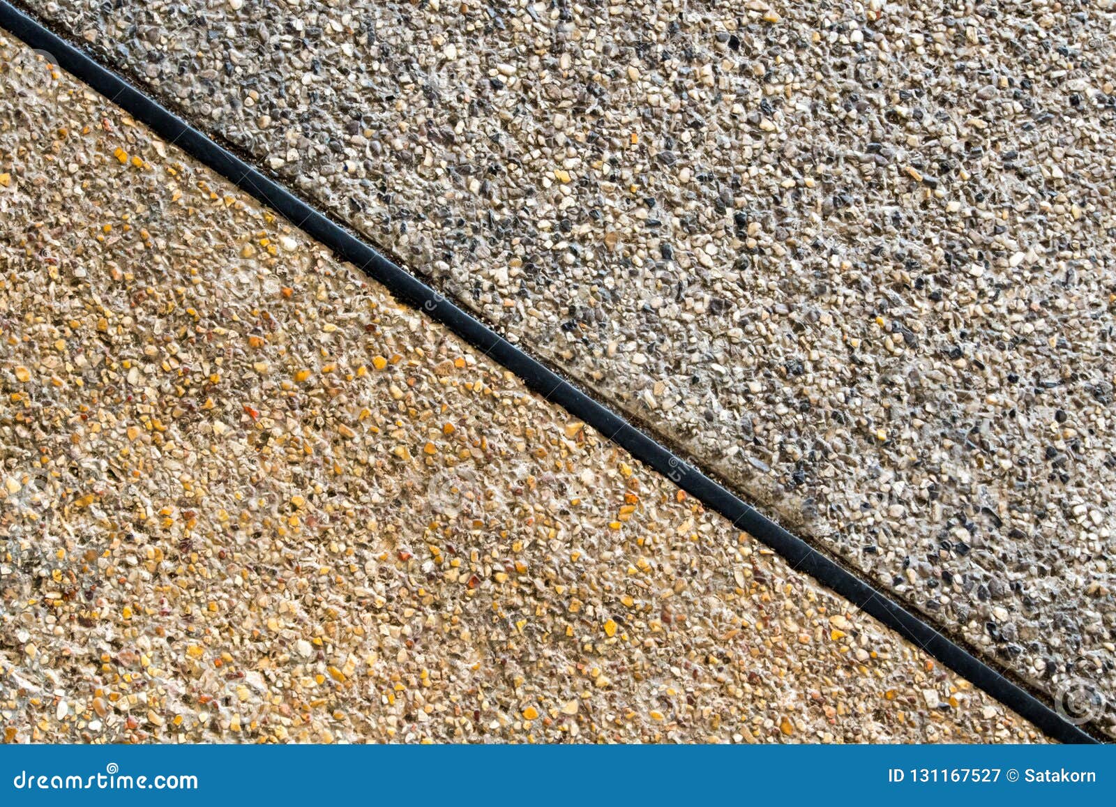 Texture of the Exposed Aggregate Finish Flooring Stock Image - Image of ...