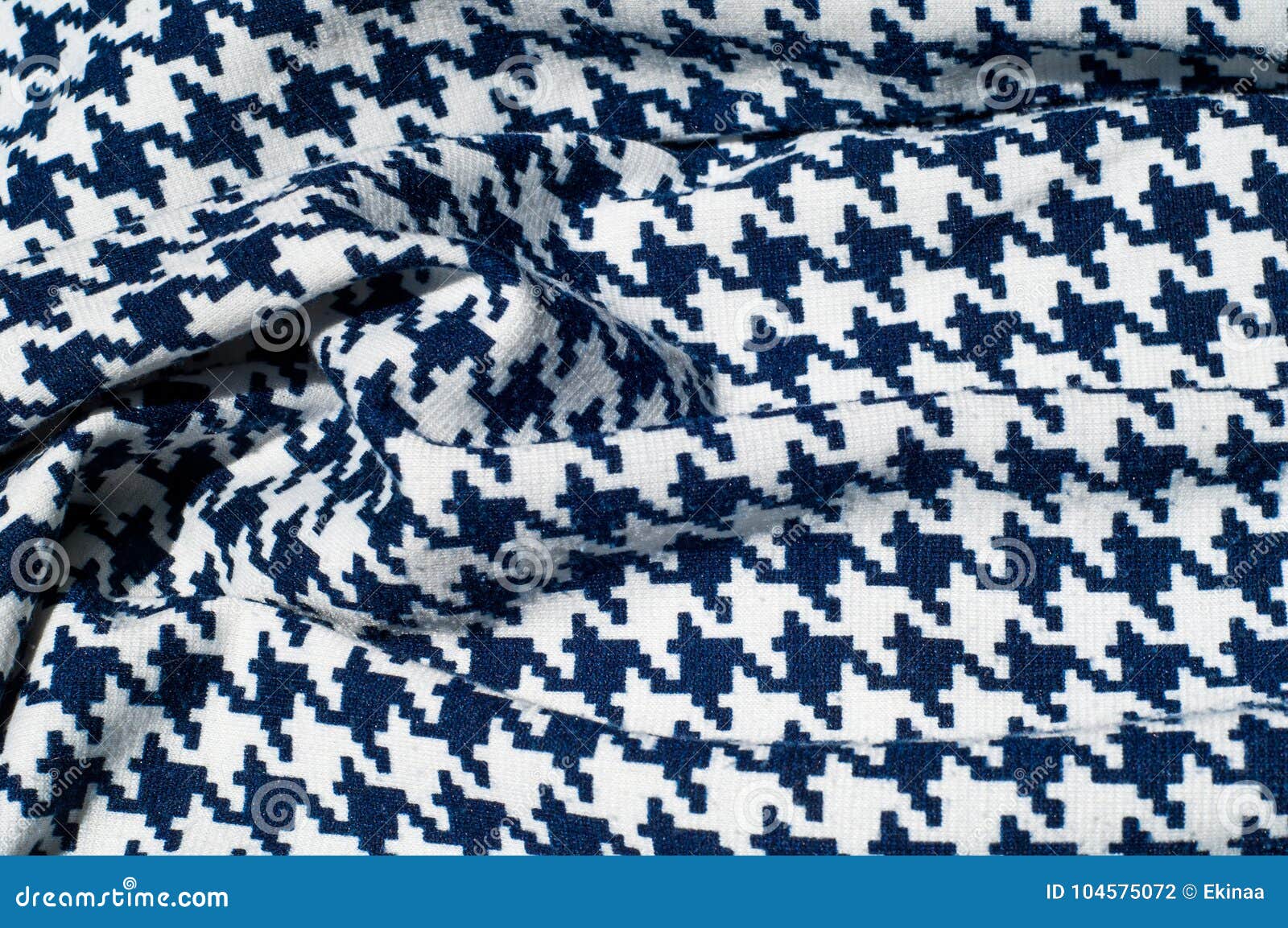 Texture, Fabric, Background. Fabric Crochet Pattern Blue Diamond Stock ...