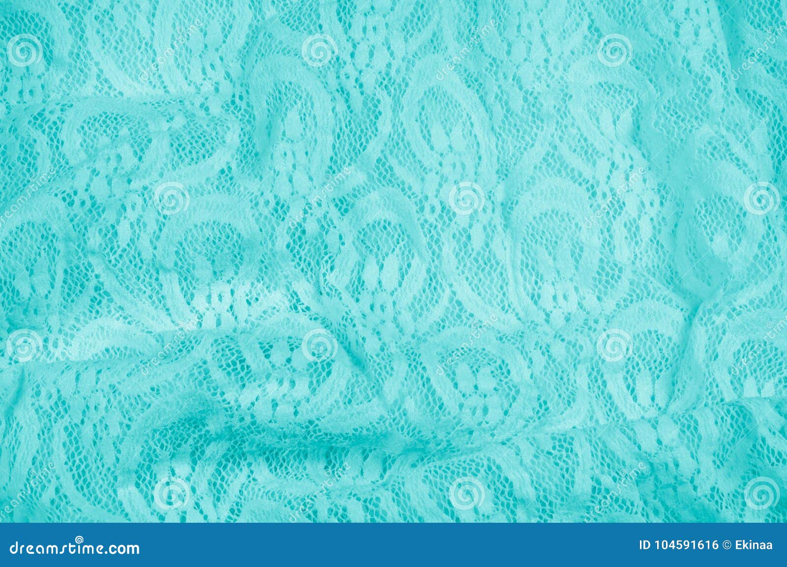 Texture, Fabric, Background. Lacy Turquoise Fabric, Lace Stock Photo ...