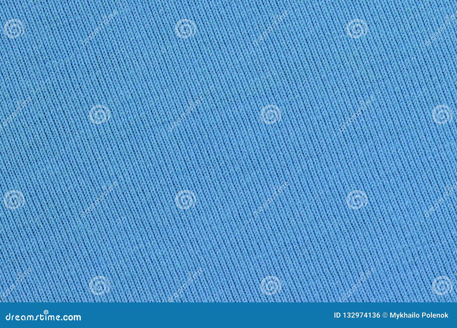 The Texture of the Fabric in Blue Color. Material for Making Shirts and ...