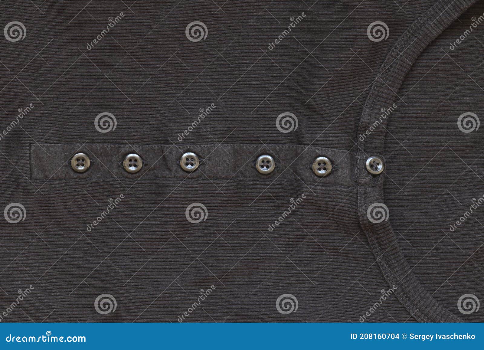 The Texture of the Fabric with a Collar. Stock Photo - Image of closeup ...