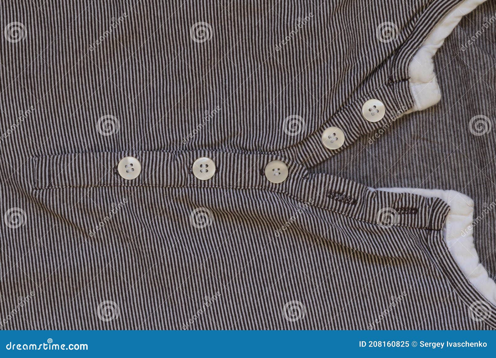The Texture of the Fabric with a Collar. Stock Image - Image of fashion ...