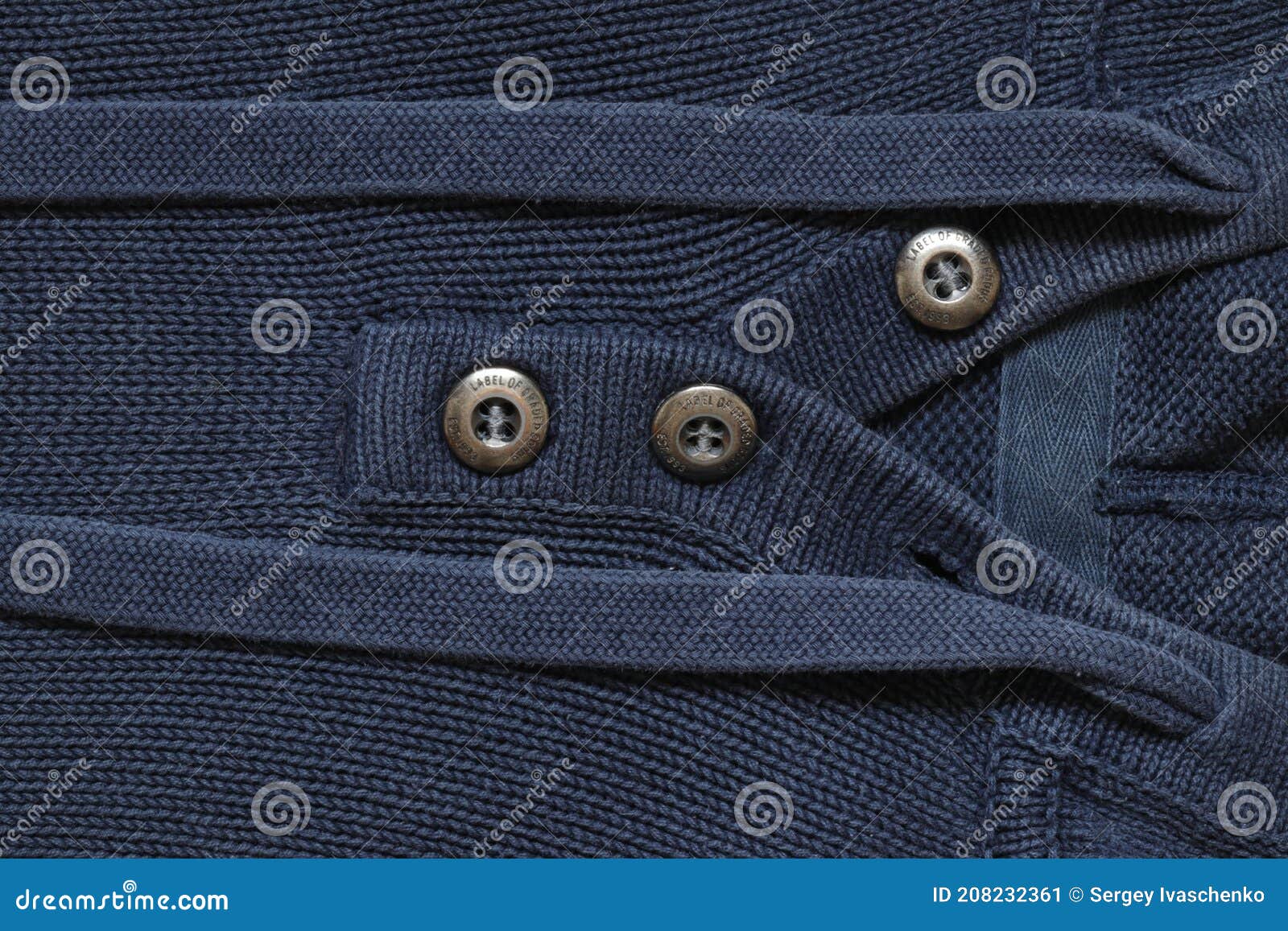 The Texture of the Fabric with a Collar. Stock Image - Image of pattern ...