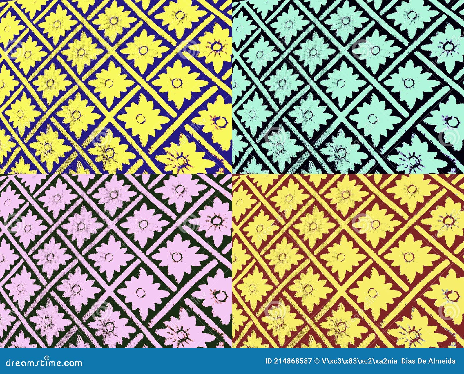 TEXTURE FABRIC in DIVERSE COLORS with FLORAL PATTERNS and GEOMETRIC ...