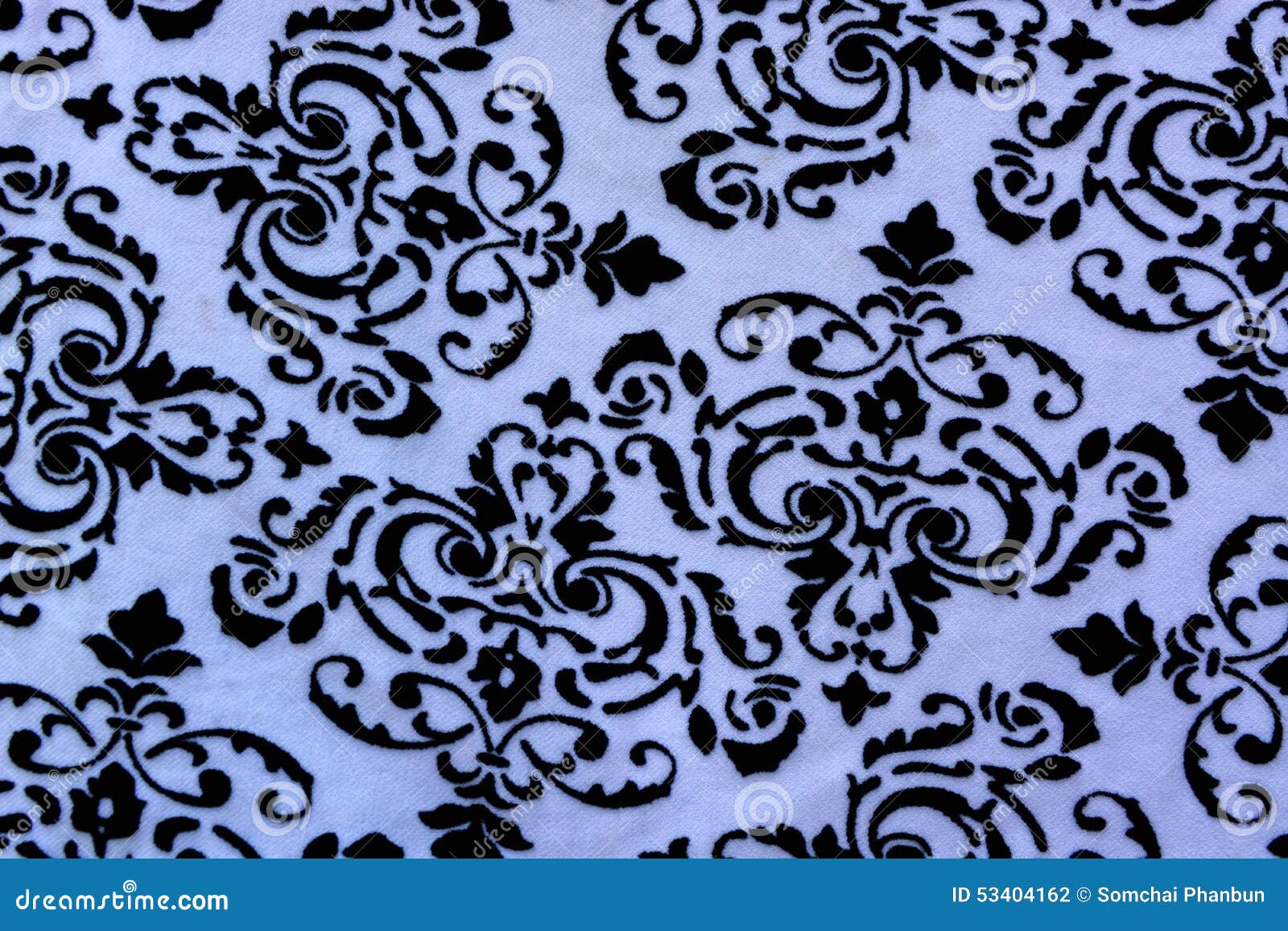 Texture fabric Kanok stock photo. Image of damask, baroque - 53404162