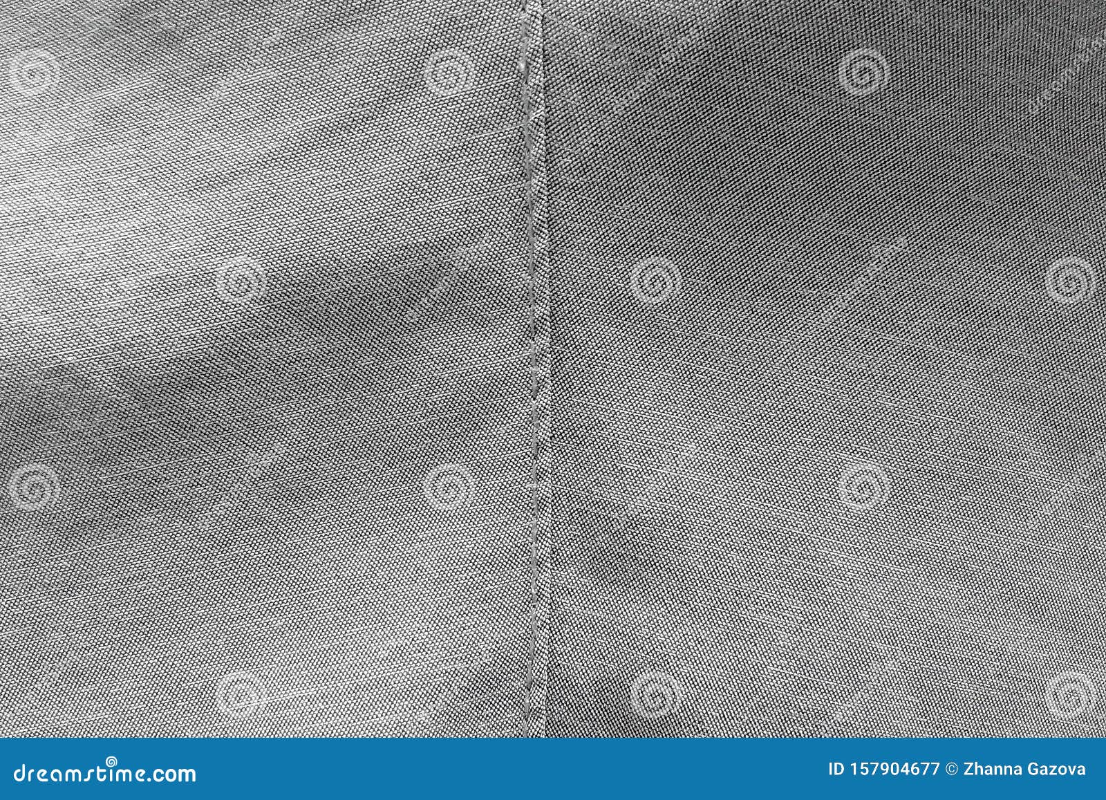 The Texture of the Fabric with a Seam. Fabric for Background Stock ...