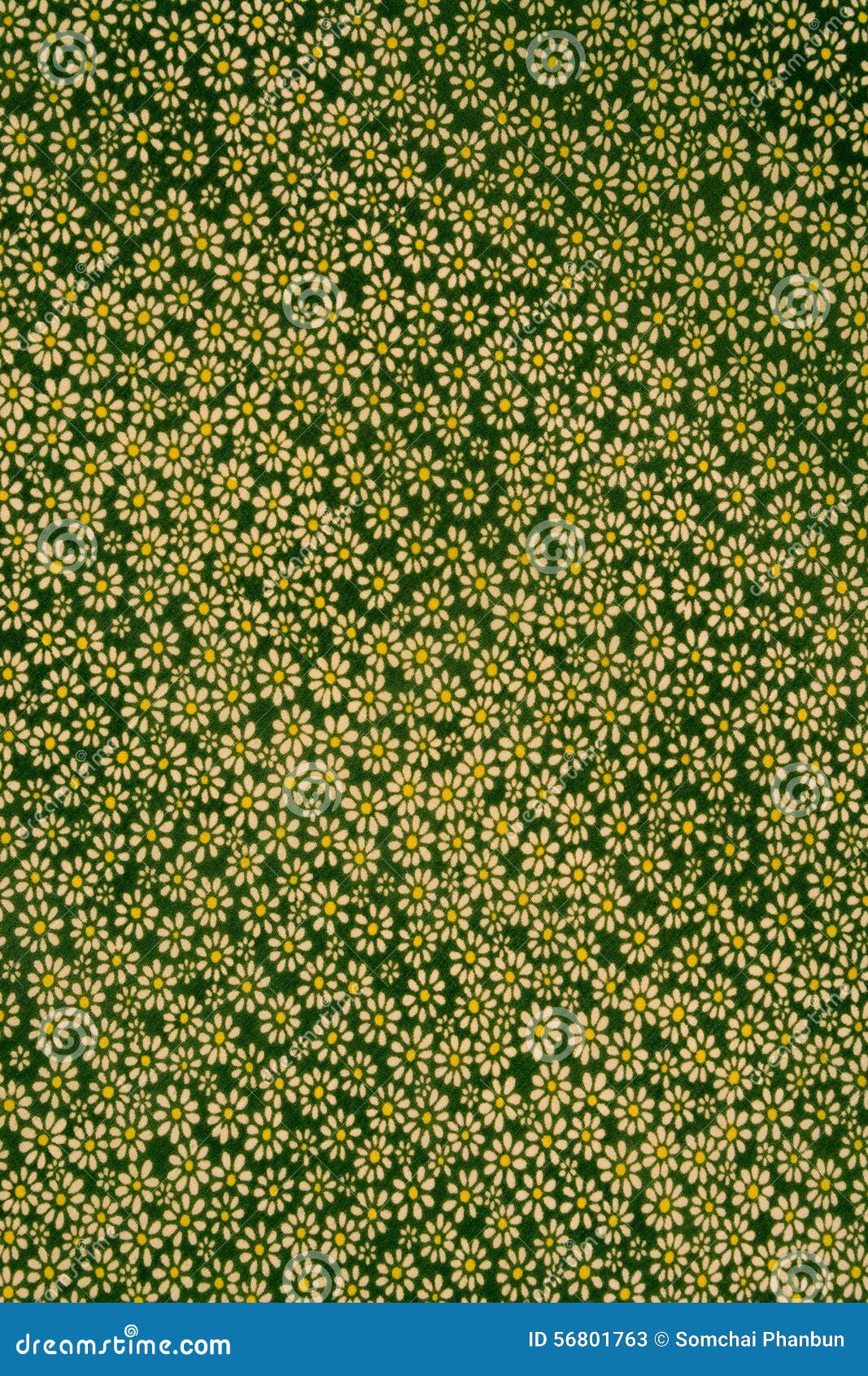 Texture Fabric of Small Floral Pattern Stock Image - Image of floral ...