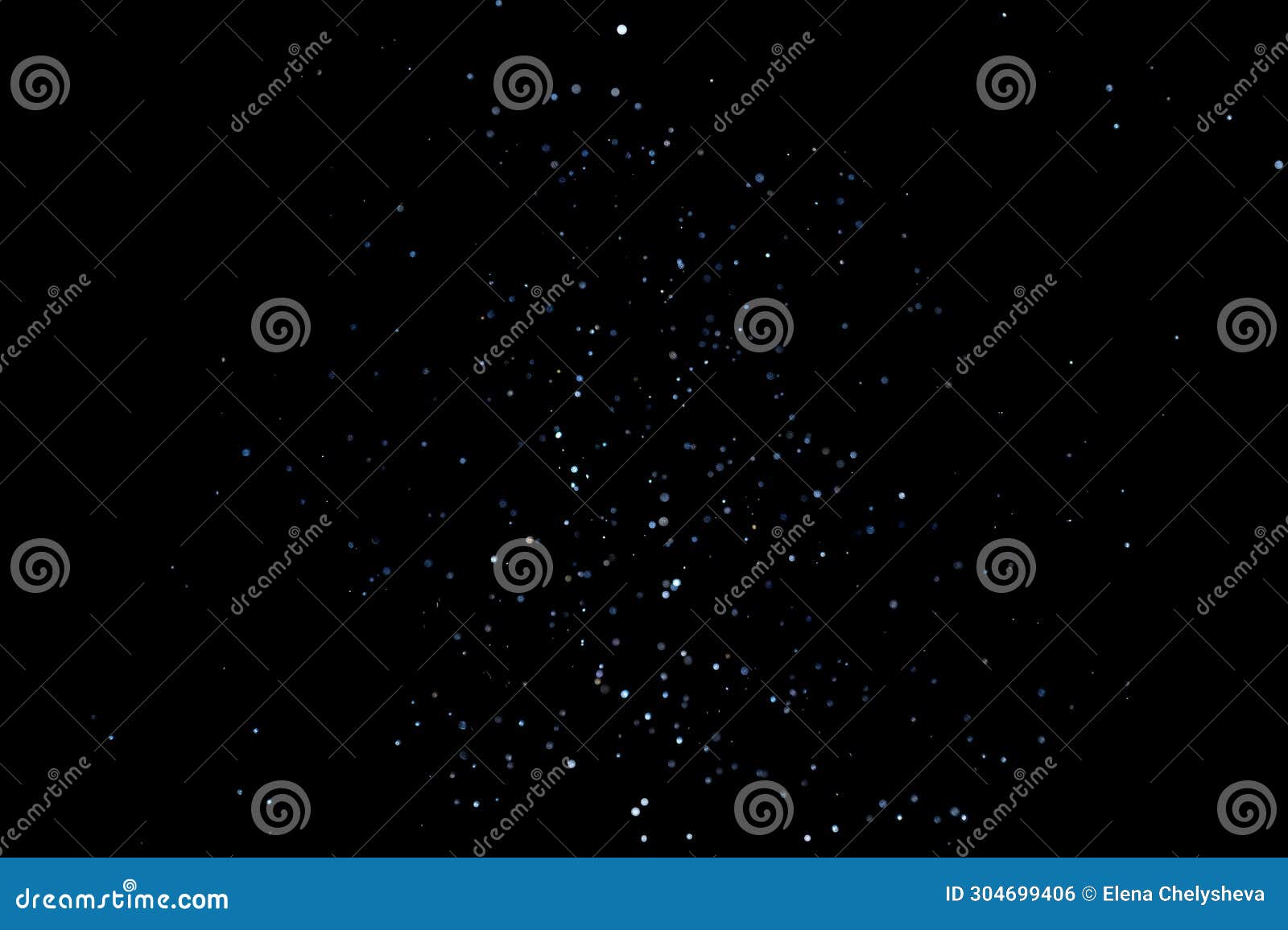 Texture of Falling Snow, Layer To Overlay on a Black Background Stock ...