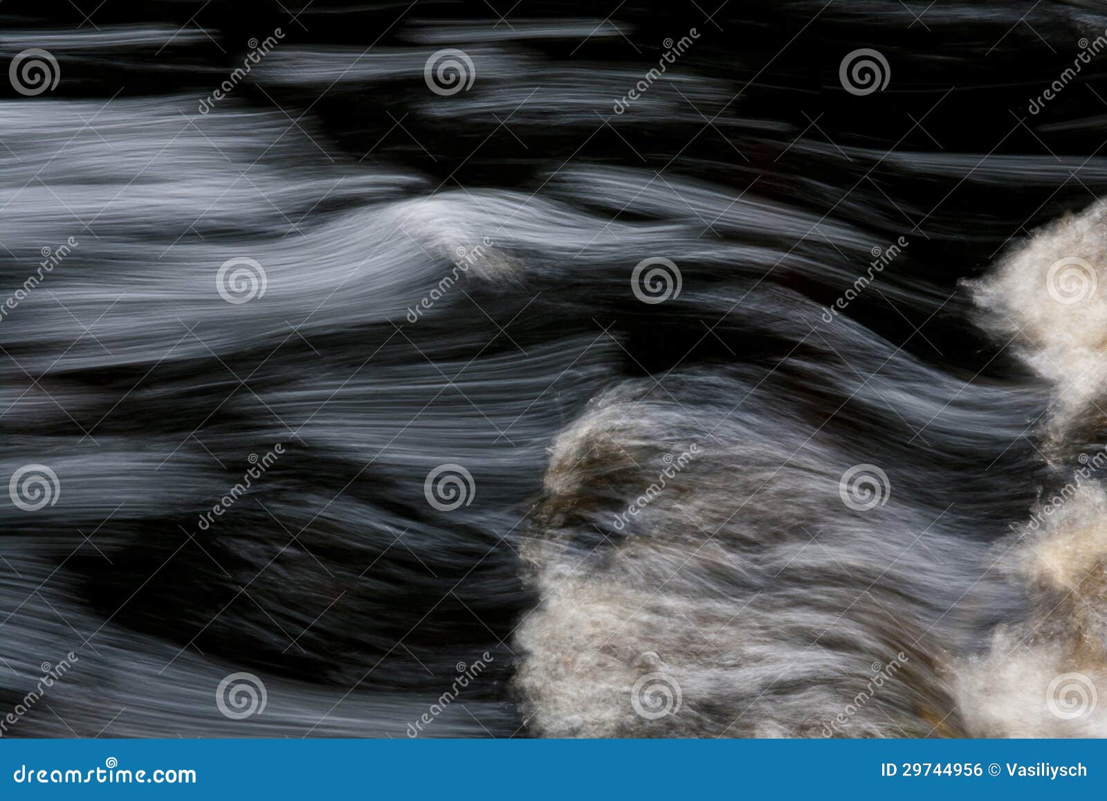 Texture Fast Running Water of the River. Stock Photo - Image of ...
