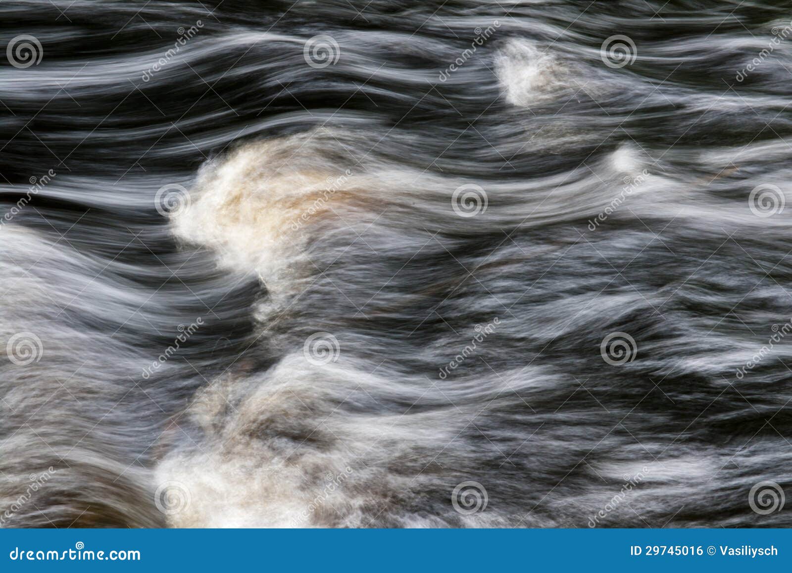 Texture Fast Running Water of the River. Stock Photo - Image of water ...