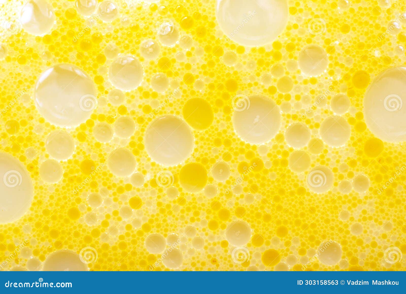 Texture of Fat or Oil with Yellow Bubbles. Background of Fat Bubbles ...