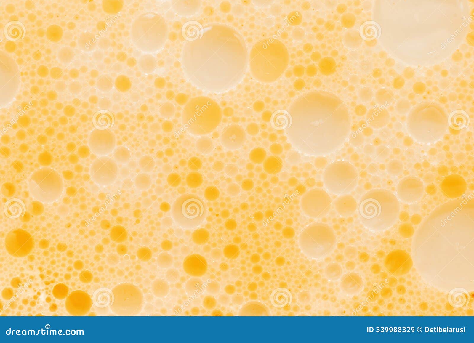 Texture of Fat or Oil with Yellow Bubbles. Background of Fat Bubbles ...