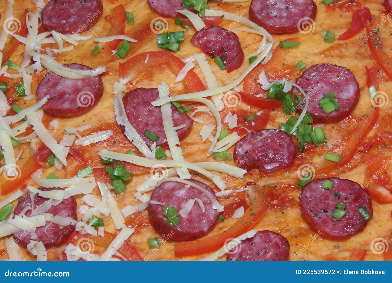 The Texture of the Finished Pizza is the Texture of the Top Layer with ...