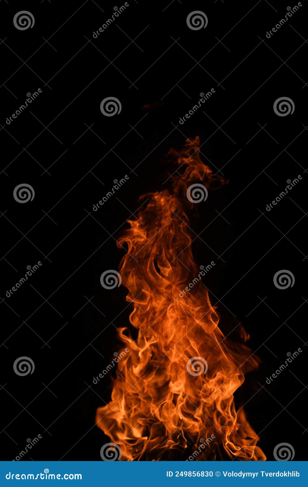 Texture of Fire on a Black Background. Abstract Fire Flame Background ...