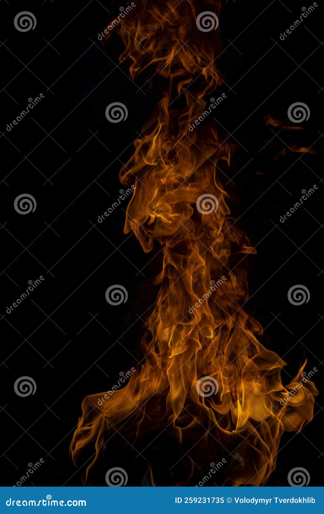 Texture of Fire on a Black Background. Abstract Fire Flame Background ...