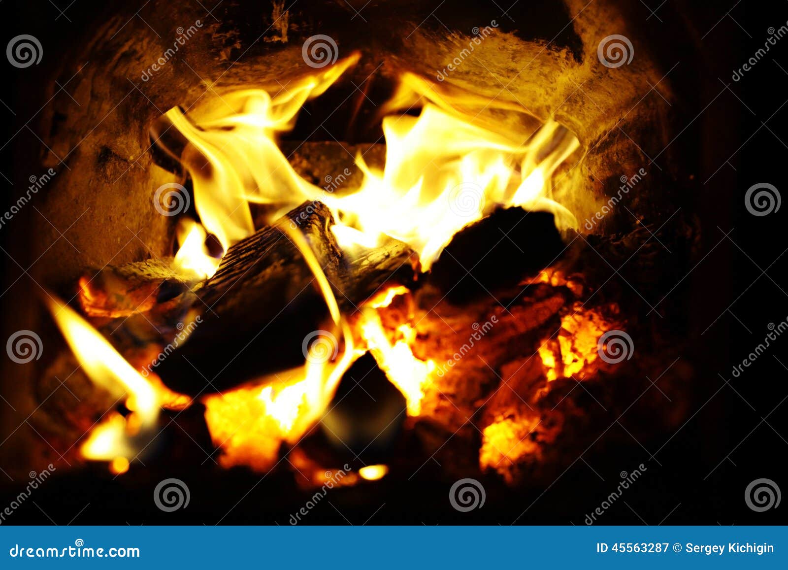 Texture of Fire on a Black Background Flash Stock Image - Image of fire ...