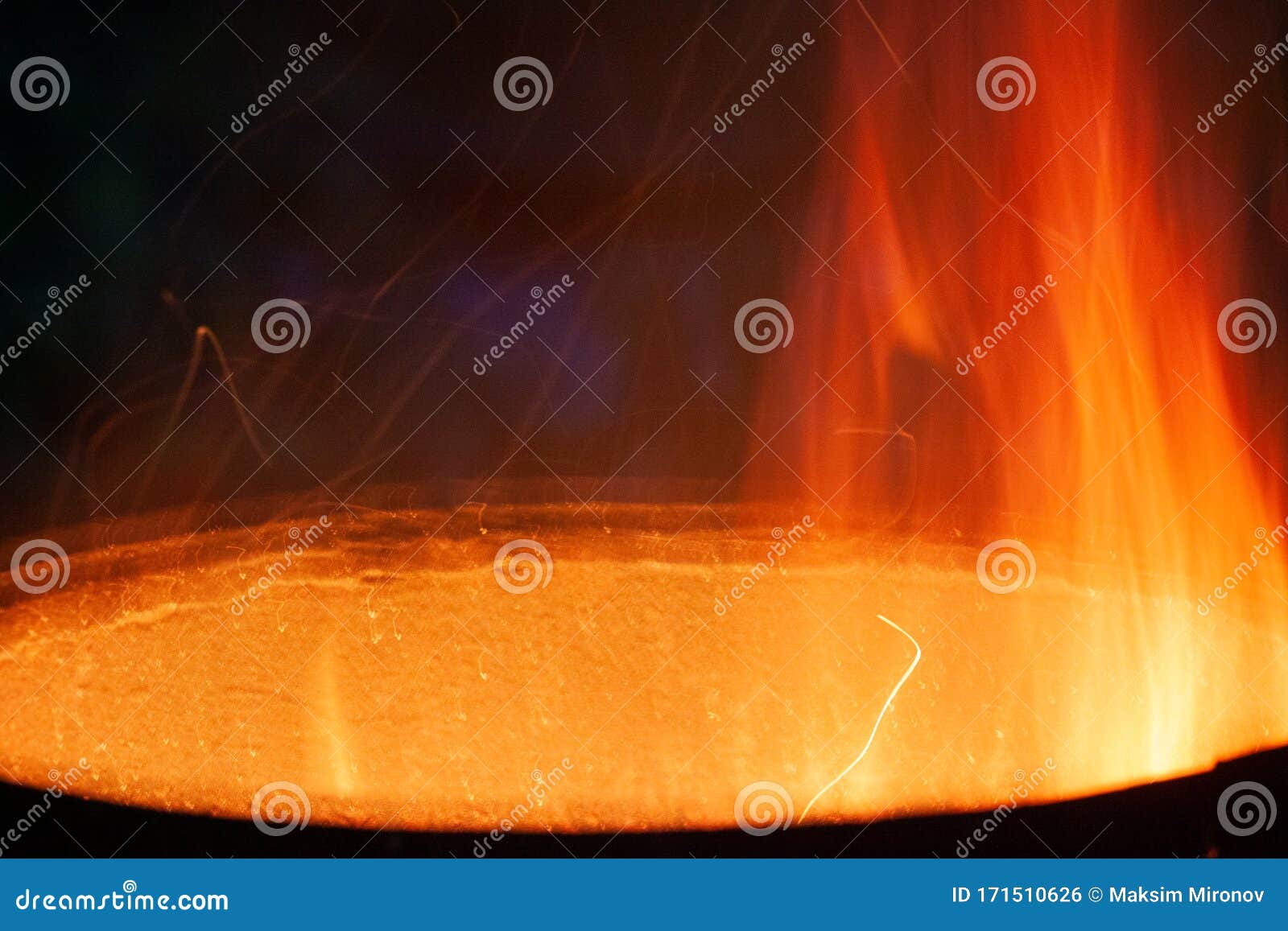 Texture of Fire. Orange Bright Flame Stock Photo - Image of flammable ...