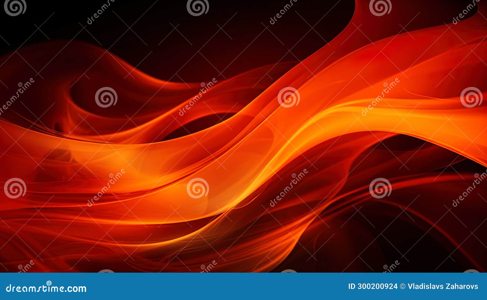 The Texture of Fire Waves with a Smooth Transition from Red To Orange ...