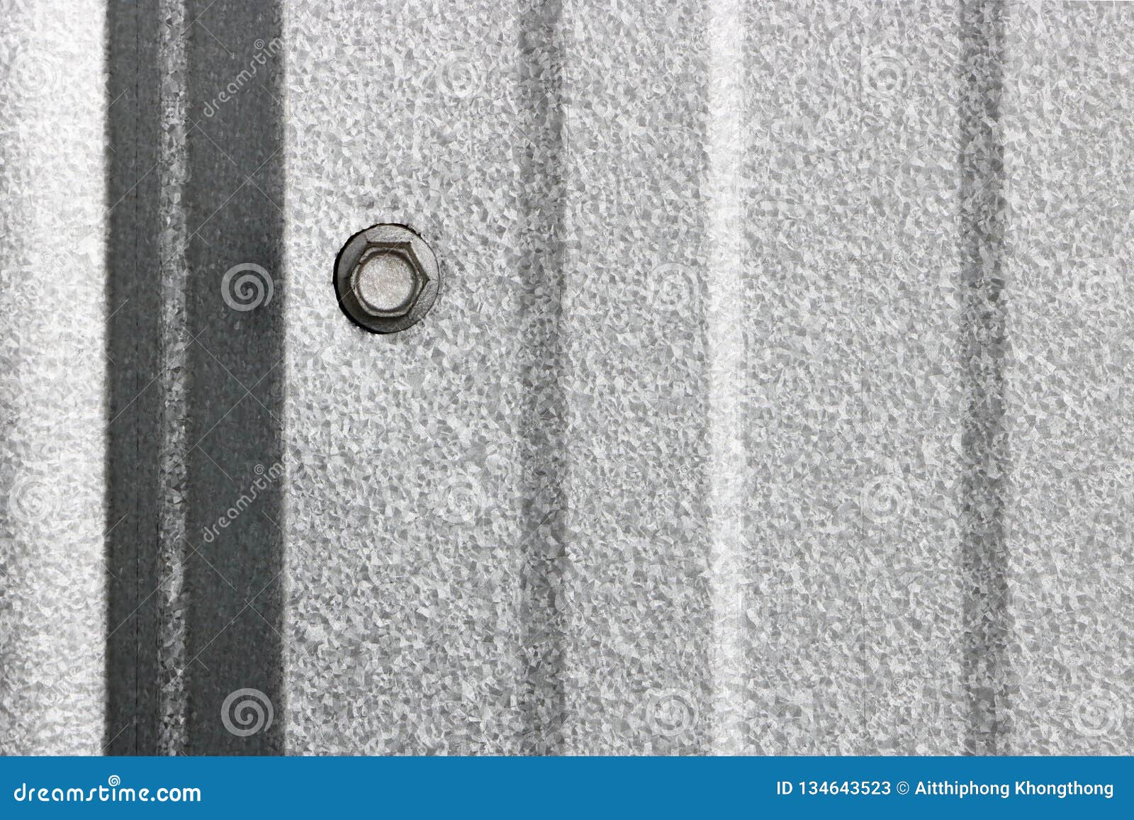 Texture of Fitting Bolt on Wall Metal Sheet, Abstract Background Stock ...